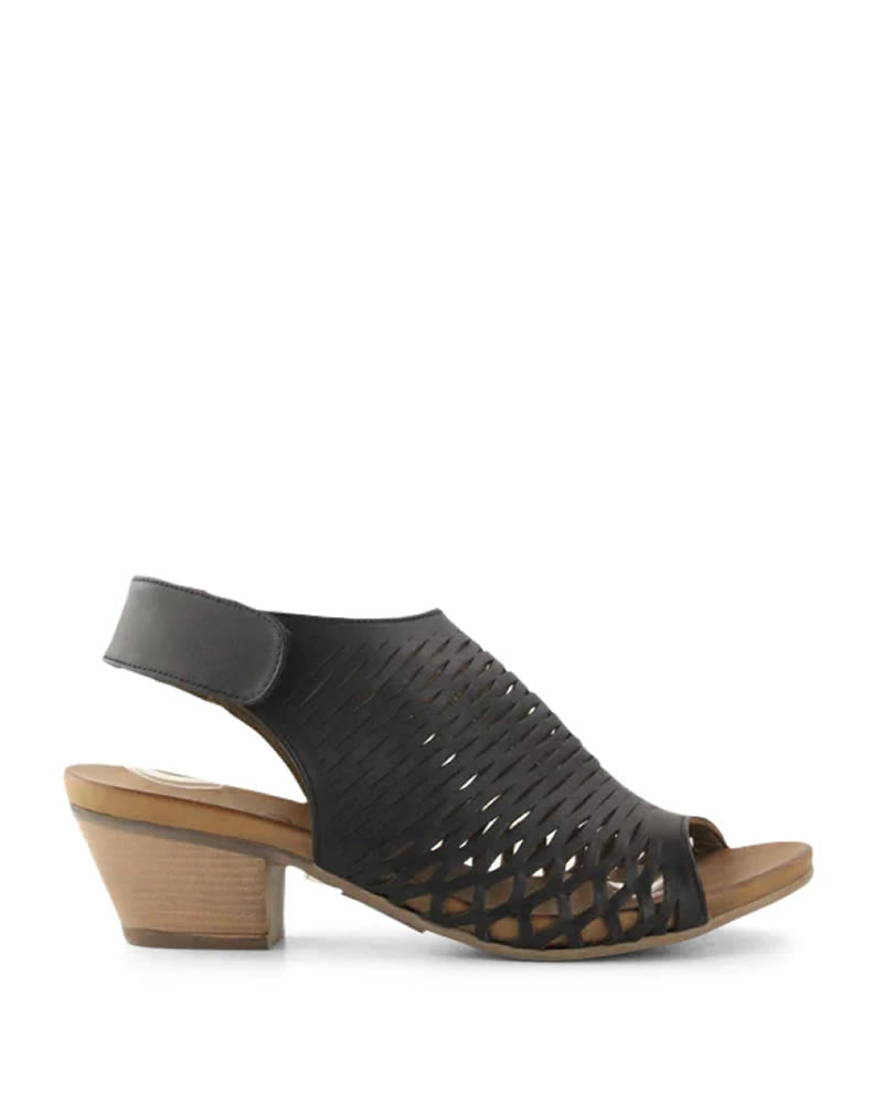 Bueno Shoes Ruby Leather Mid Heels – Luxe Shoes Griffith